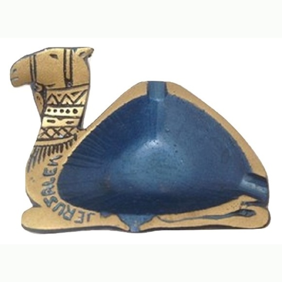 Accents | Jerusalem Camel Ashtray Made In Israel Brass | Poshmark